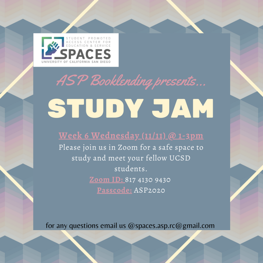 ASP Booklending Study Jam – SPACES: REDEFINING EMPOWERMENT